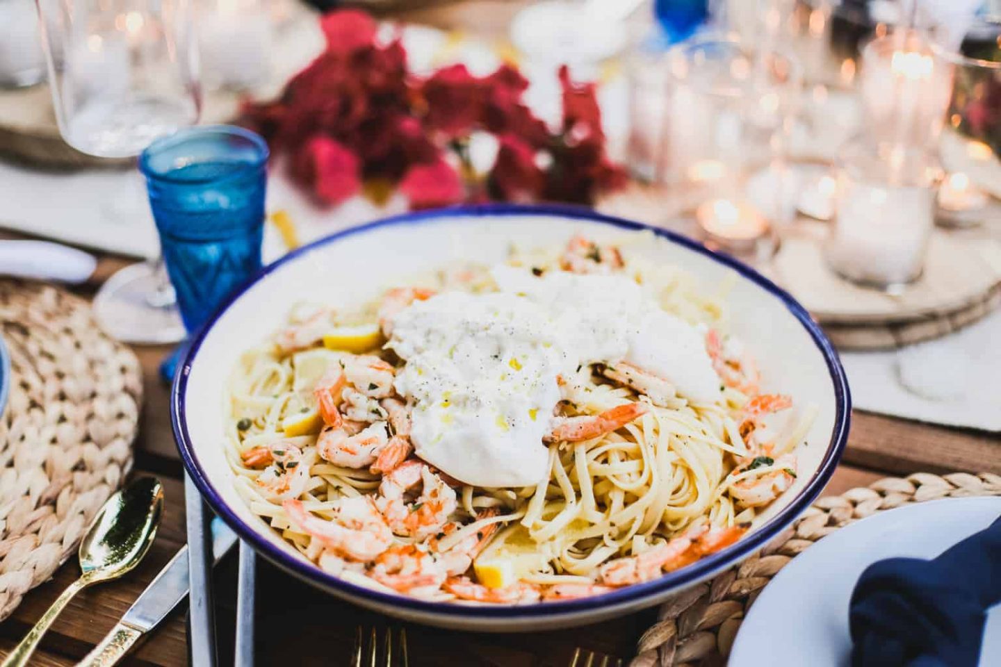 Greek Dinner Party: Easy menu filled with garlic lemon shrimp, greek ...
