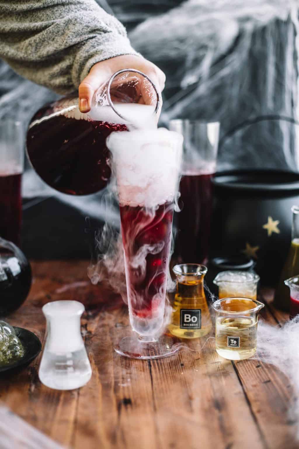 Harry Potter Cocktails: Pomegranate Polyjuice Potion - Everyday Elizabeth