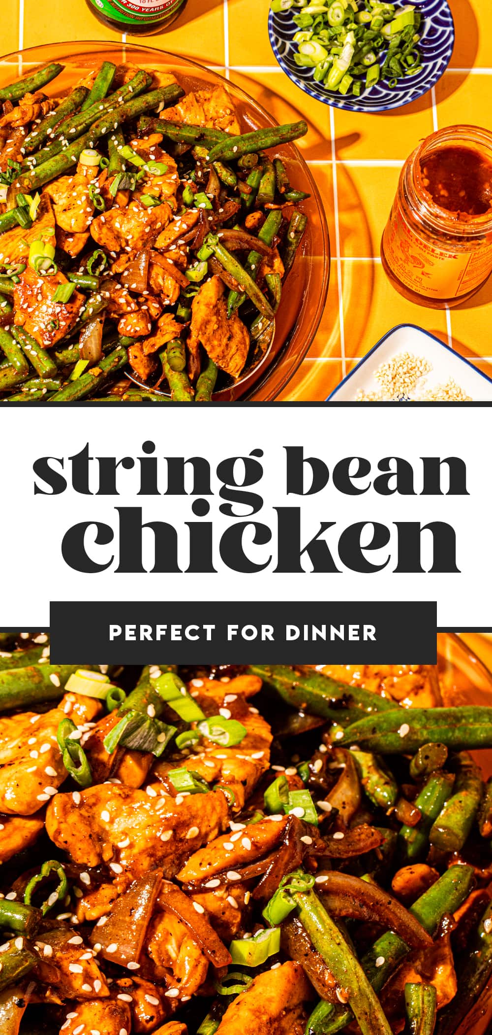 20-Minute String Bean Chicken - Everyday Elizabeth