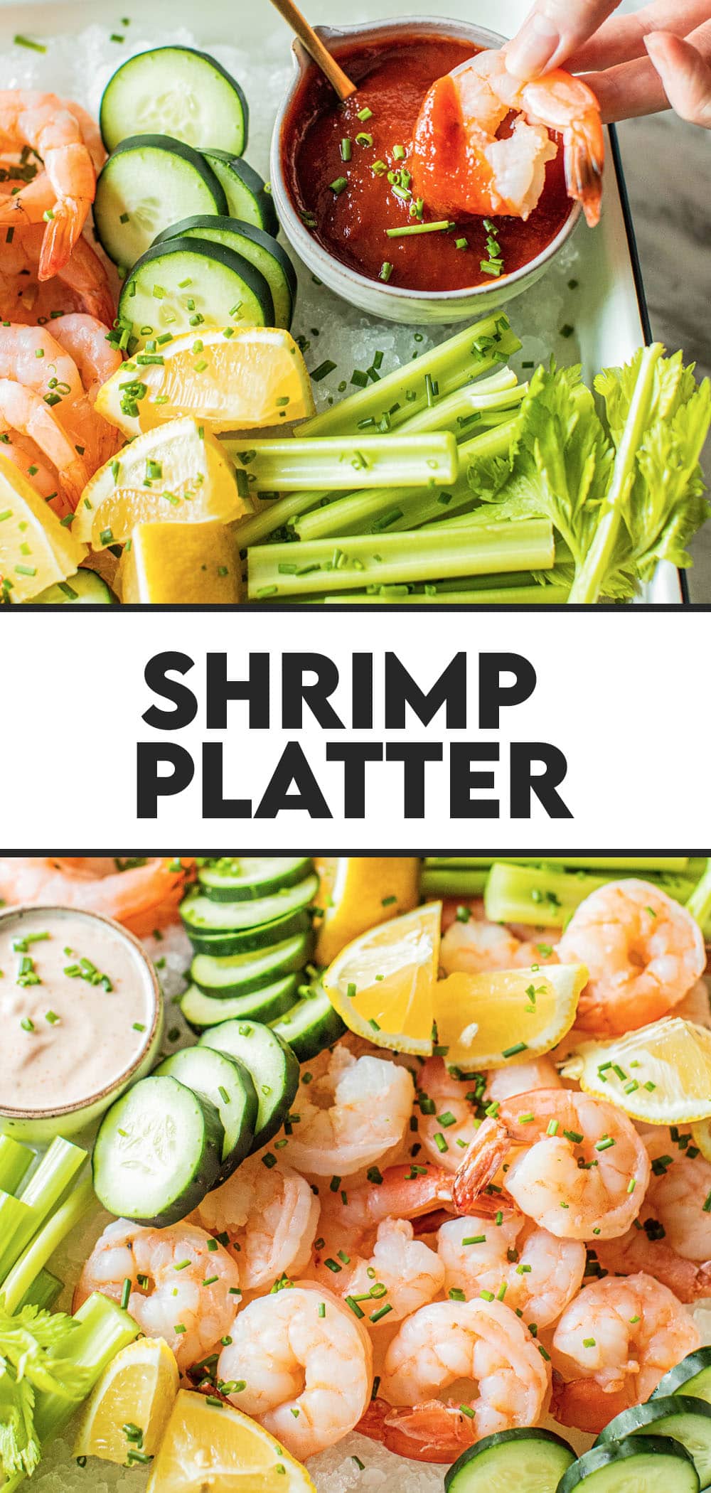 Shrimp Platter Recipe for Cocktail Parties - Everyday Elizabeth