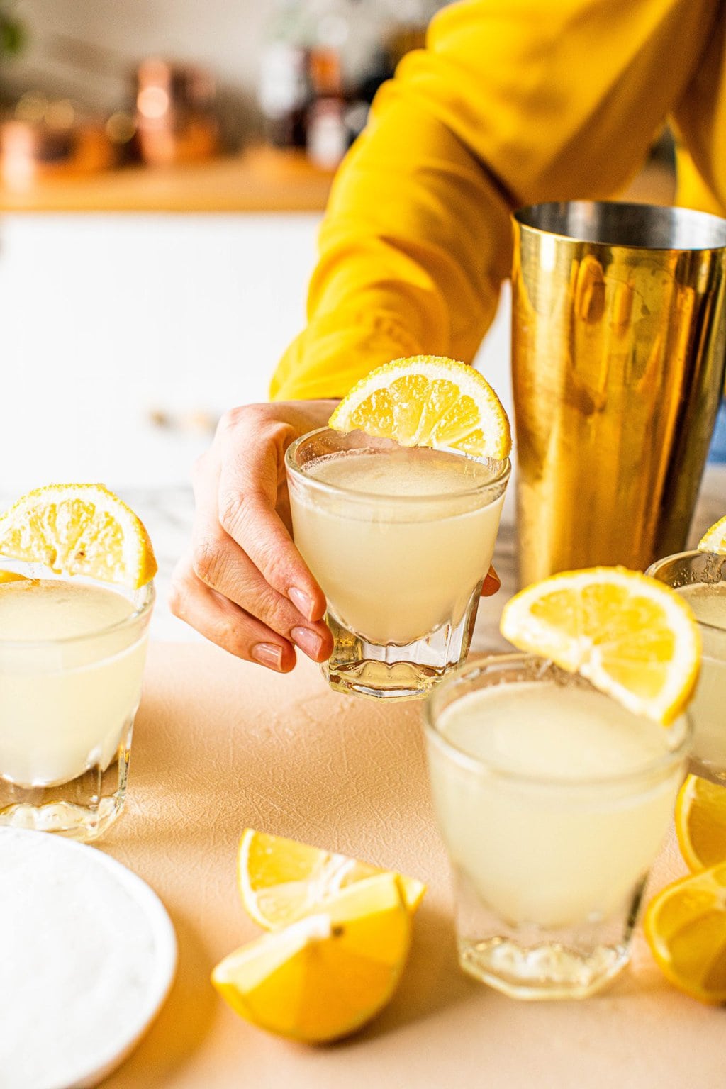 The Best Lemon Drop Shot Recipe - Everyday Elizabeth