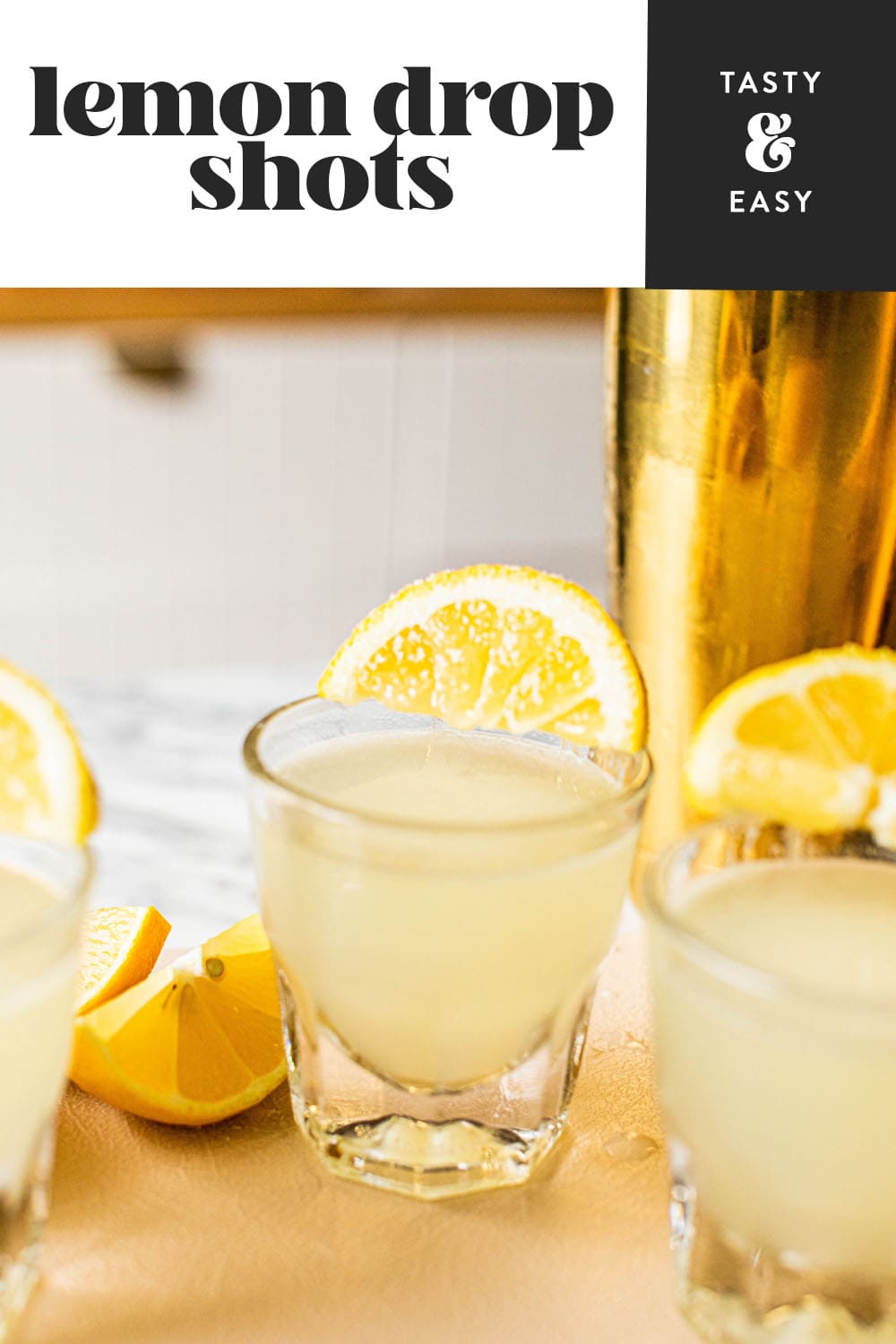The Best Lemon Drop Shot Recipe - Everyday Elizabeth