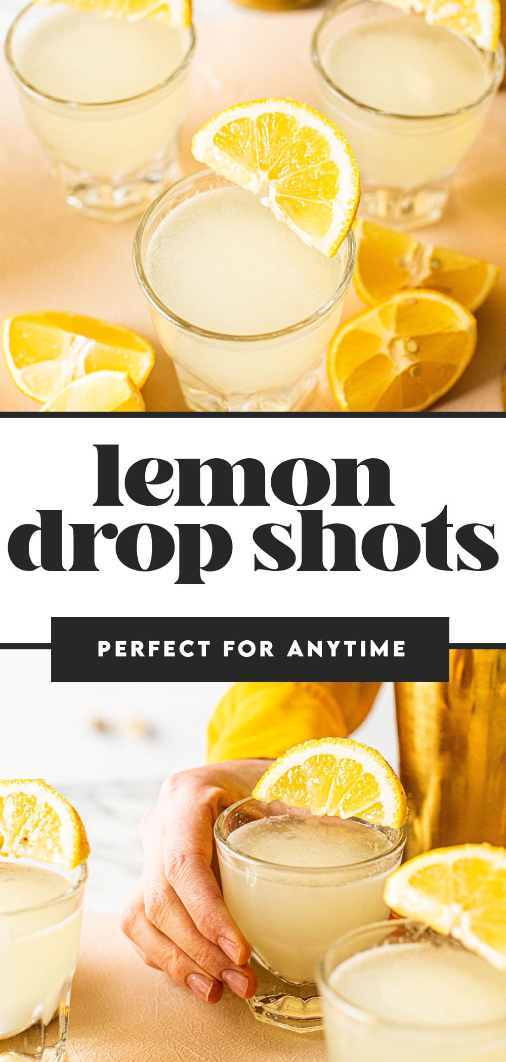 The Best Lemon Drop Shot Recipe - Everyday Elizabeth