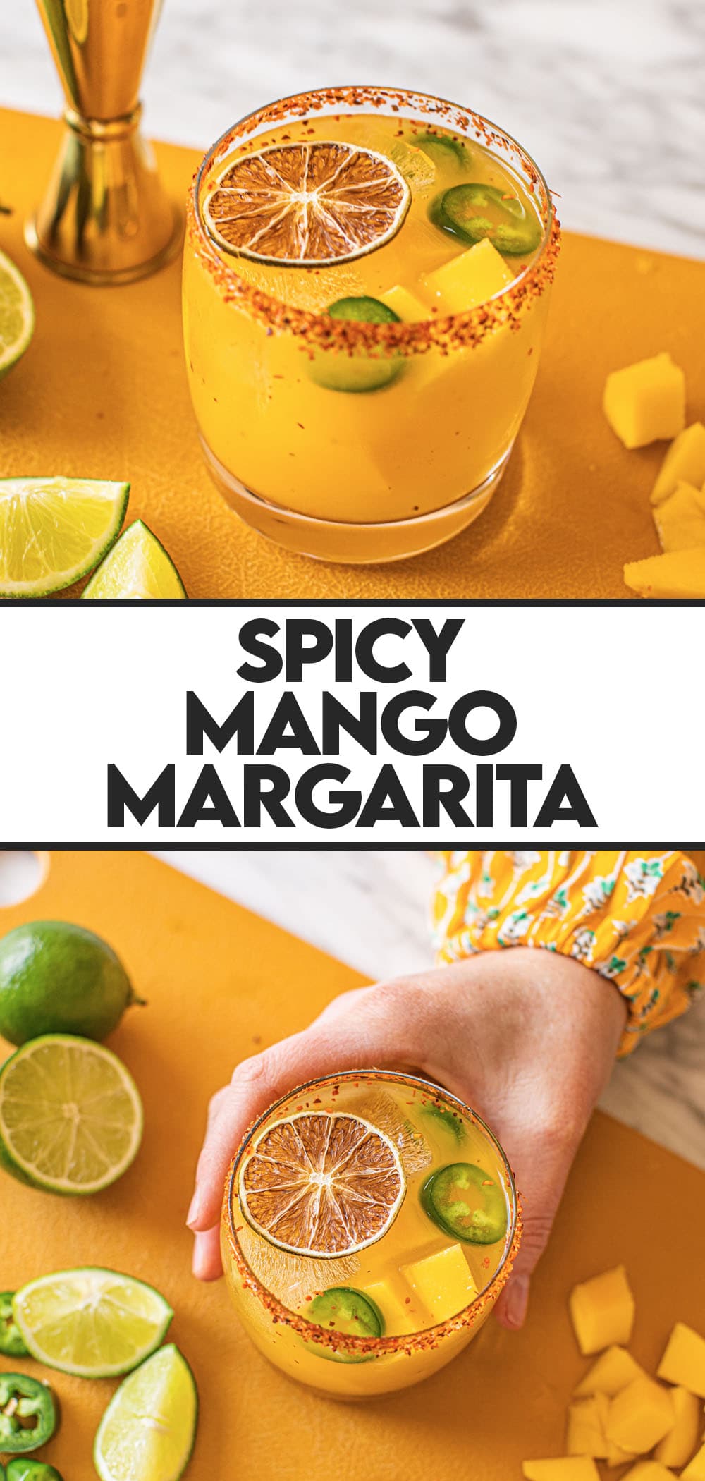 Spicy Mango Margarita Recipe - Everyday Elizabeth