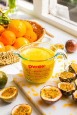 Homemade Passion Fruit Puree - Everyday Elizabeth