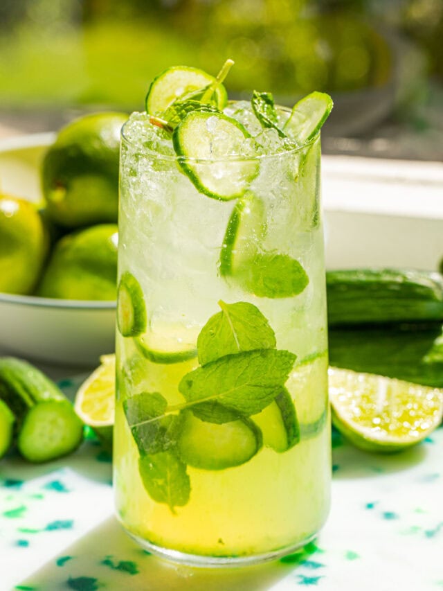 Cucumber Mojito - Everyday Elizabeth