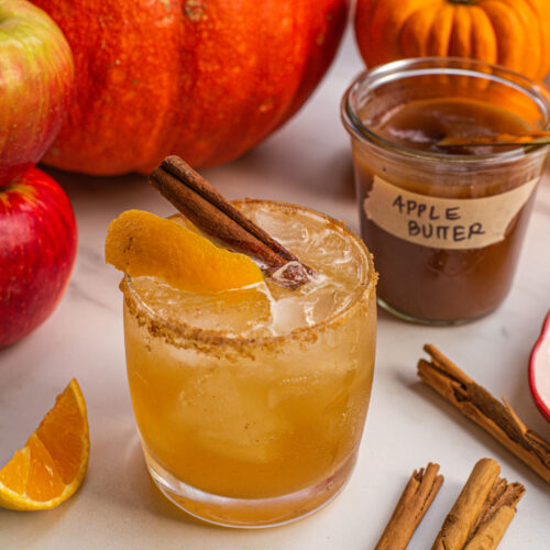 Apple Bourbon Cocktail: the coziest fall bourbon drink - Everyday Elizabeth