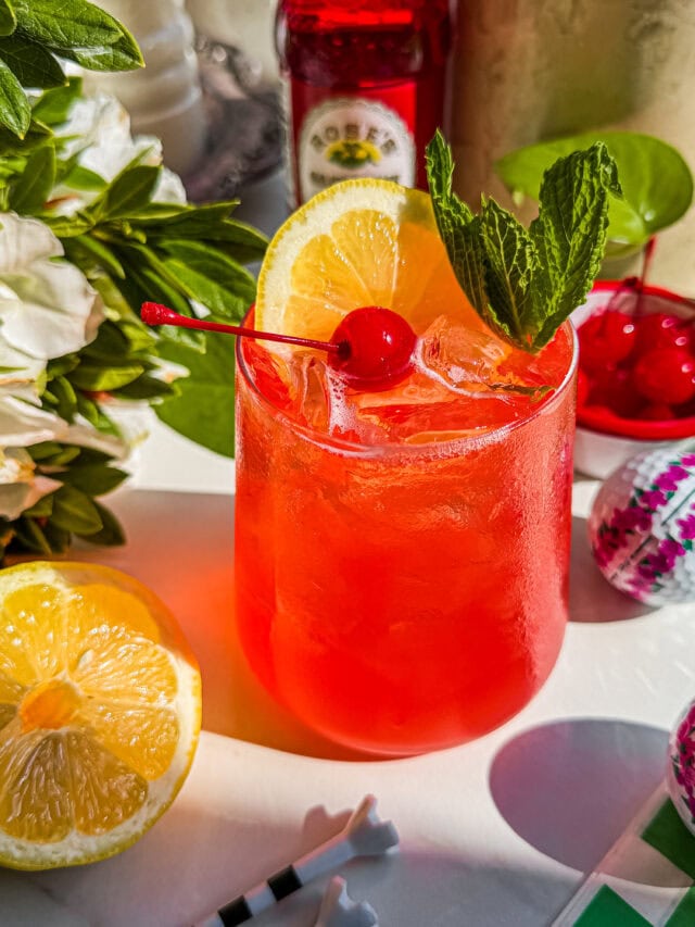 Azalea Cocktail (Masters Drink) Pink Spring Vodka Lemonade - Everyday ...
